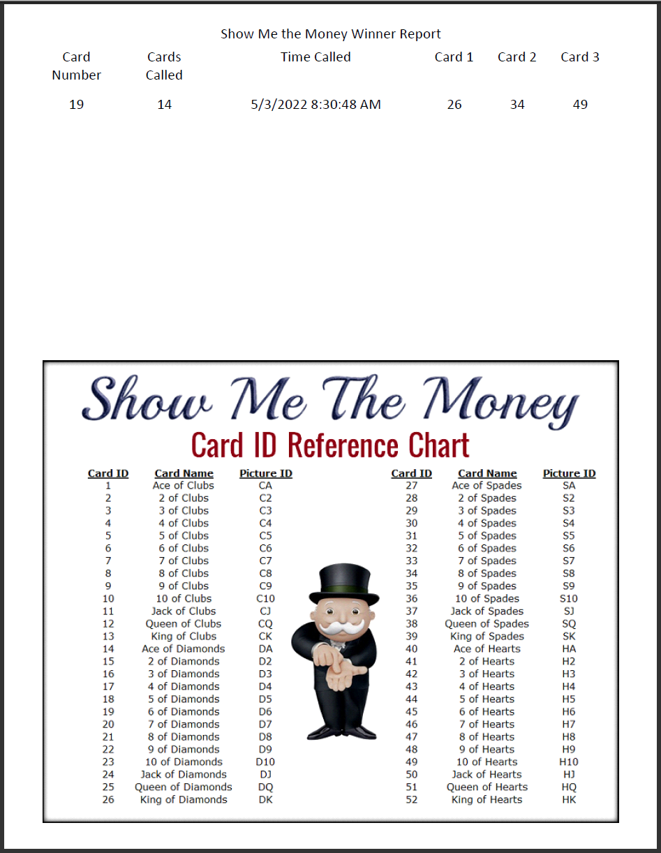 SHOW ME THE MONEY SOFTWARE